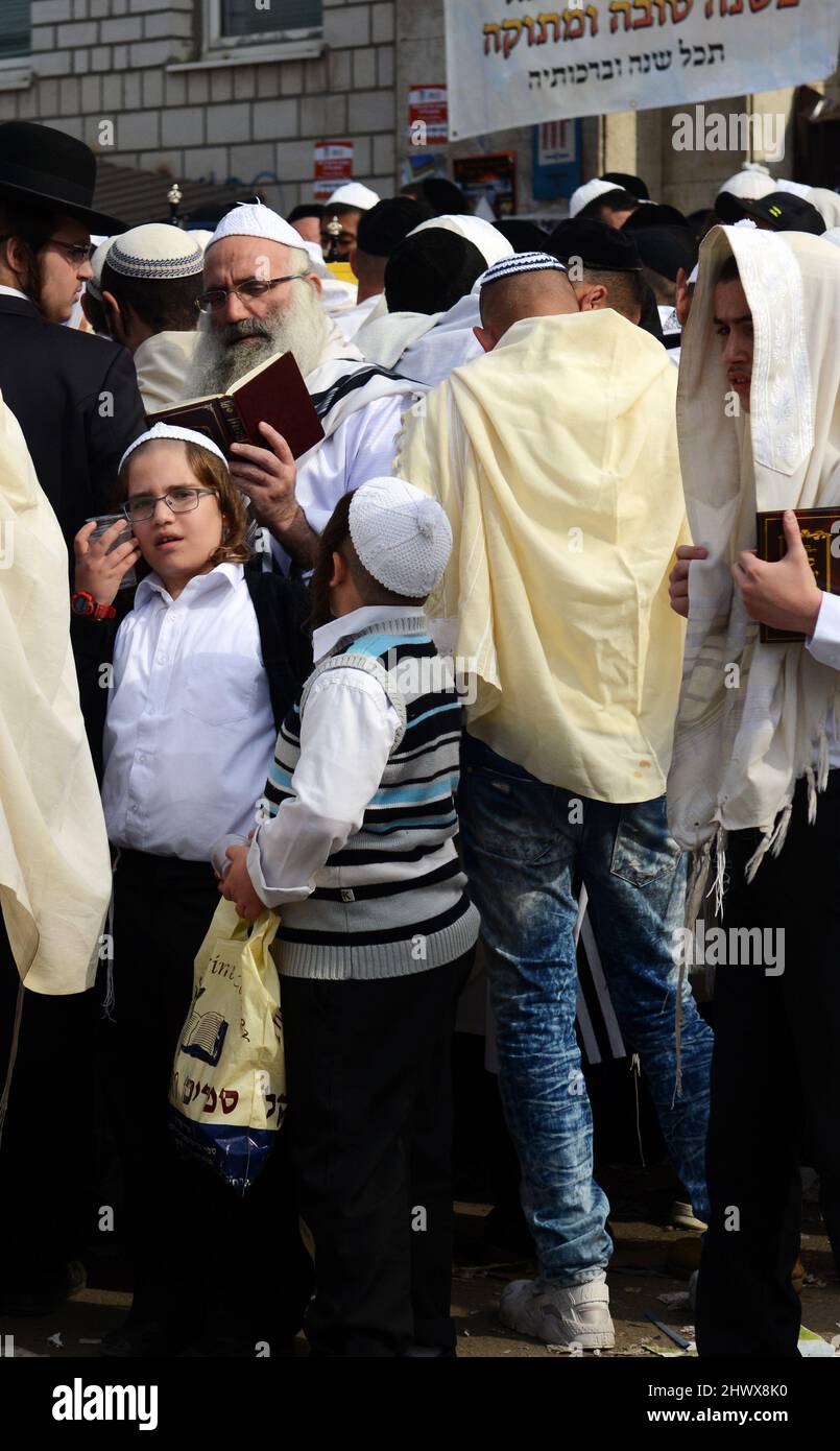 Uman, Ukraine. 21th of September 2017. Jewish pilgrimage to the holy ...