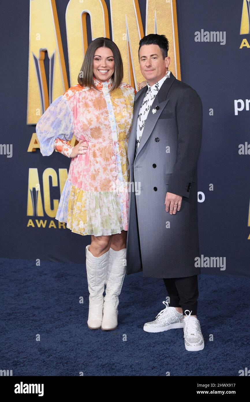 Las Vegas, NV, USA. 7th Mar, 2022. Stevie Frasure, Jesse Frasure at ...
