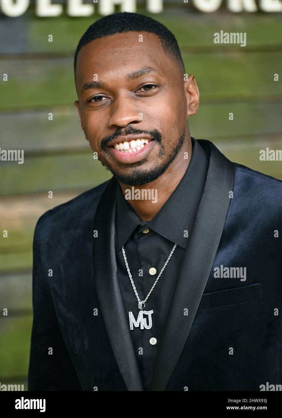 Los Angeles, USA. 07th Mar, 2022. LOS ANGELES, USA. March 07, 2022: Melvin Jackson Jr at the ...