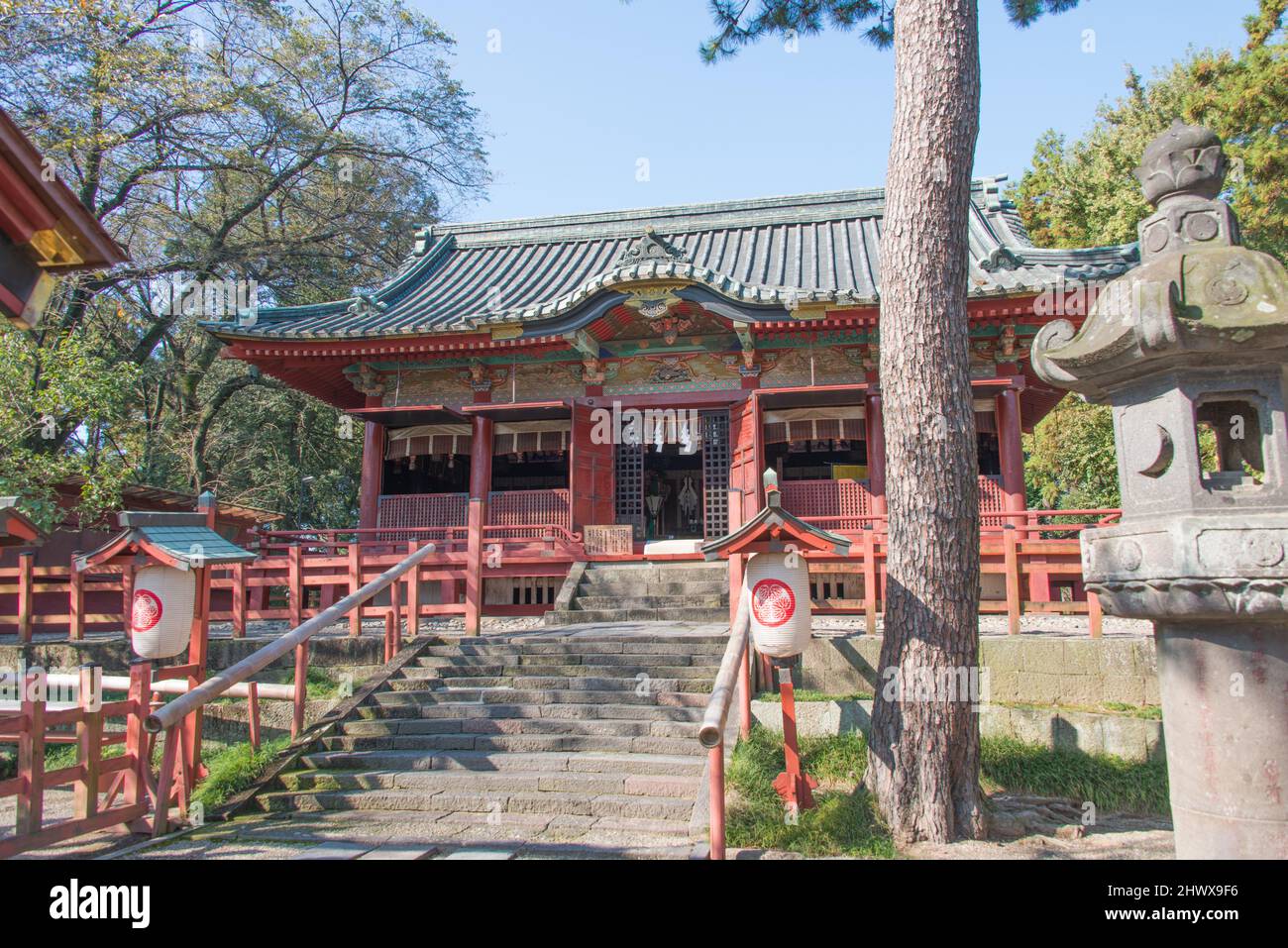 Serada Toshogu shrine in Ota, Gunma, Japan Stock Photo - Alamy