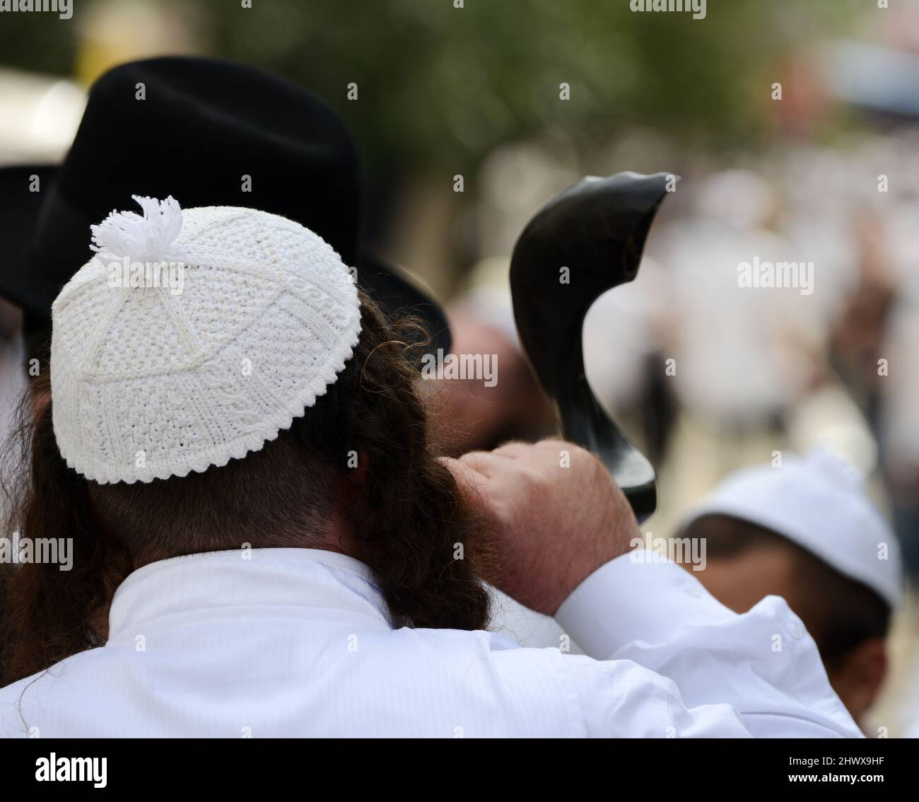Uman, Ukraine. 21th of September 2017. Jewish pilgrimage to the holy ...