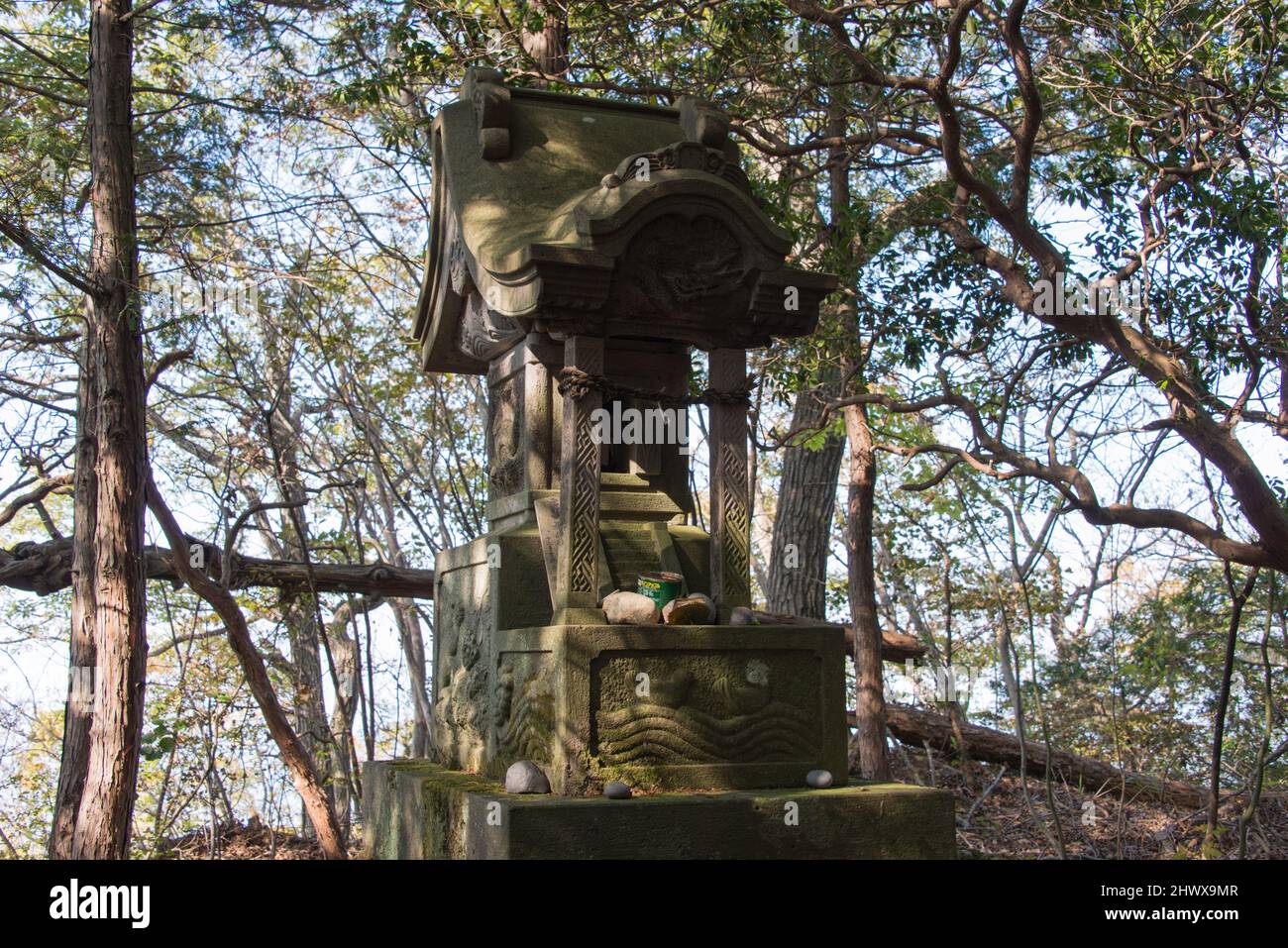 Okumiya of Kamayama Shrine,Yorii,Saitama,Japan Stock Photo - Alamy