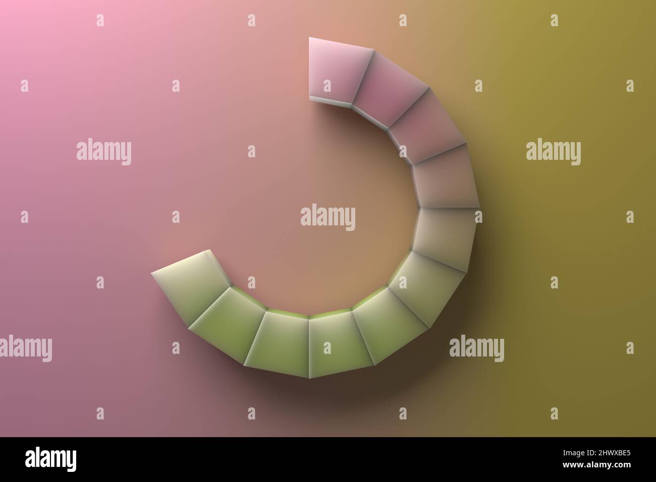 abstract colorful wallpaper with glowing open circle on gradient ...