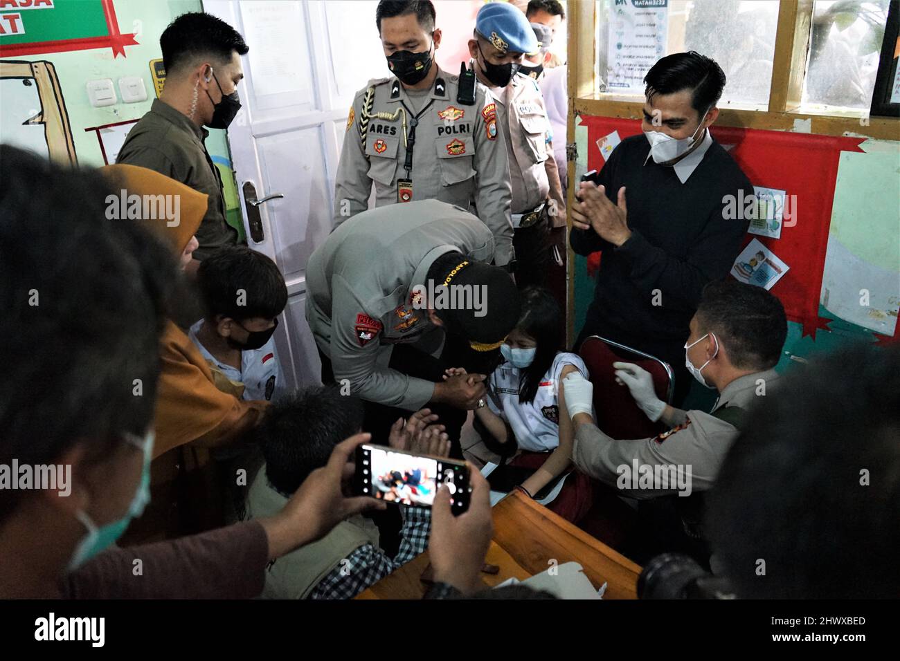 Makassar, Indonesia. 08th Mar, 2022. The South Sulawesi Police Chief ...