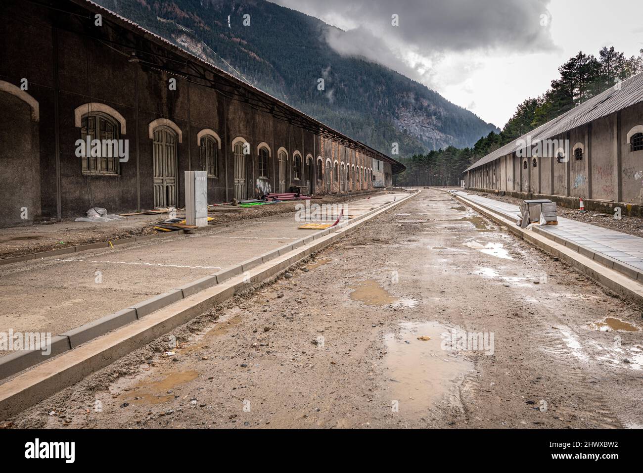 Canfranc Train station, Pyrenees Spain Stock Photo - Alamy