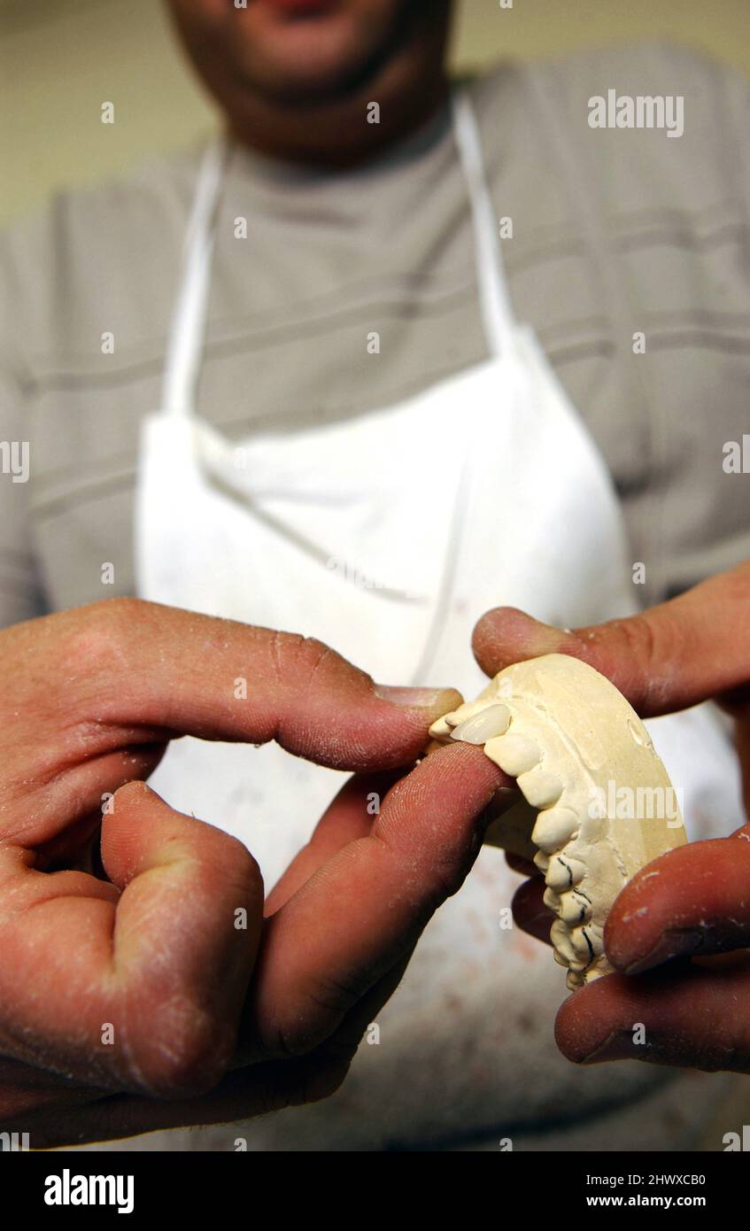 False teeth cut out hi-res stock photography and images - Alamy