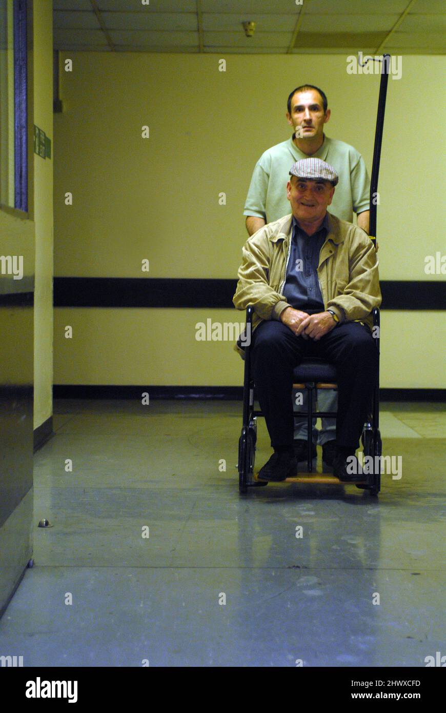 Hospital porter with patient hi-res stock photography and images - Alamy