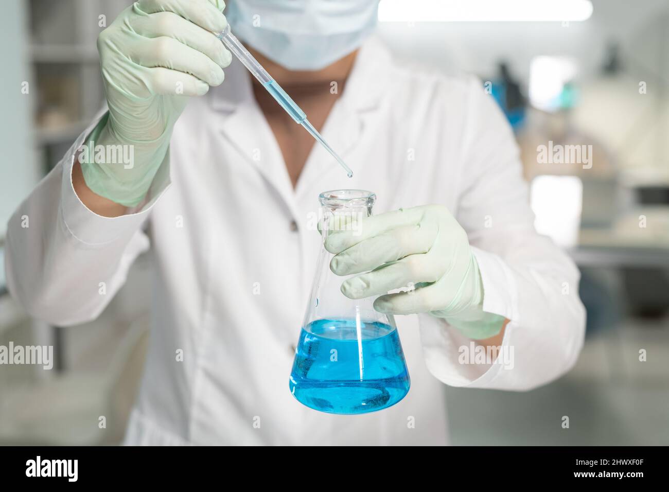 Contemporary scientist in surgical hi-res stock photography and images ...