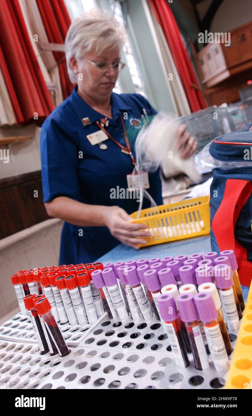 Blood samples in blood collection hi-res stock photography and images ...
