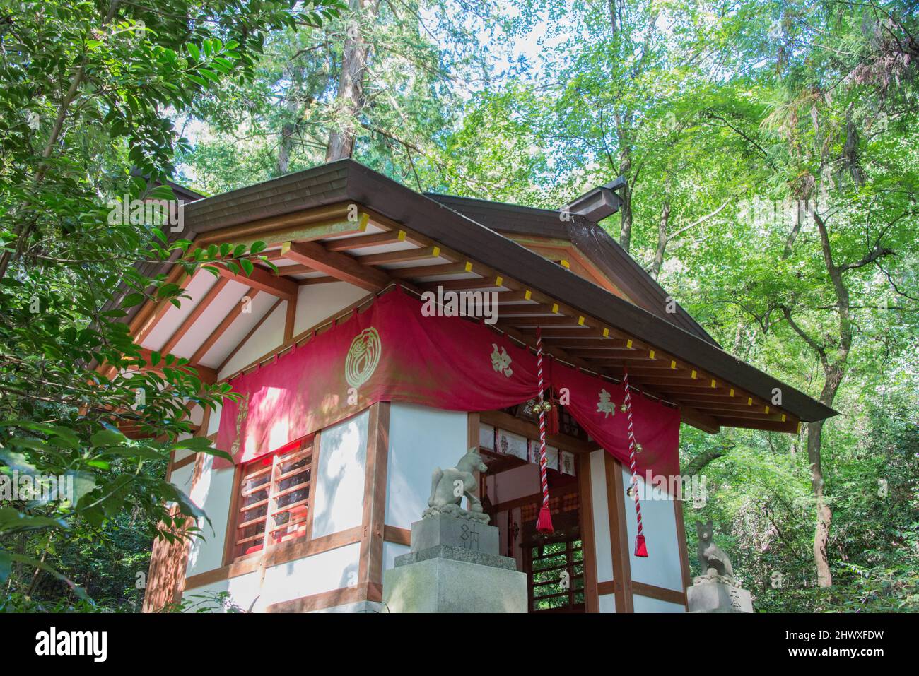 Hodosan shrine,Chichibu Nagatoro, Saitama, Japan Stock Photo - Alamy