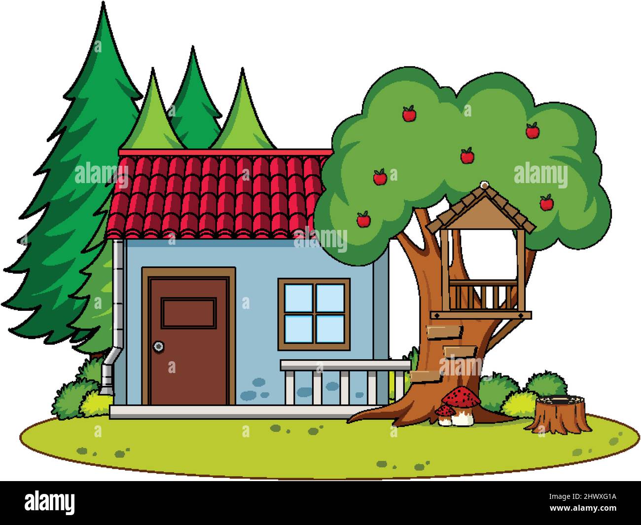 Simple House Illustration