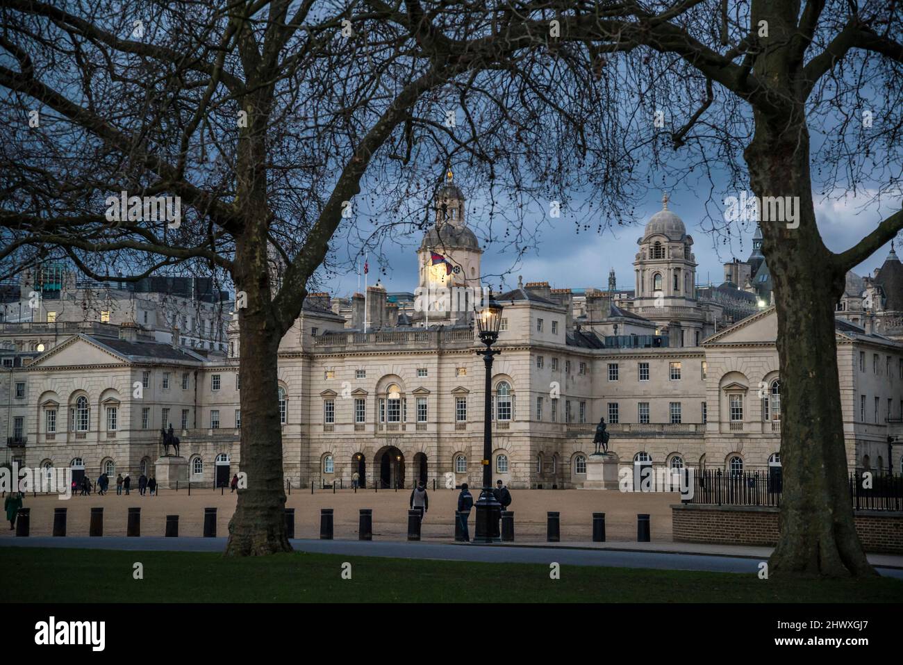 Horse Guards Parade, a large parade ground off Whitehall used for the ...