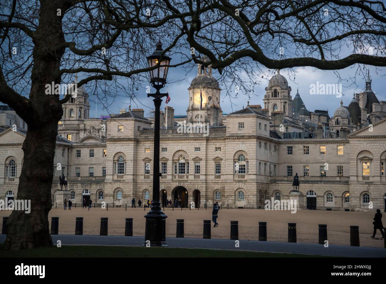 Horse Guards Parade, a large parade ground off Whitehall used for the ...