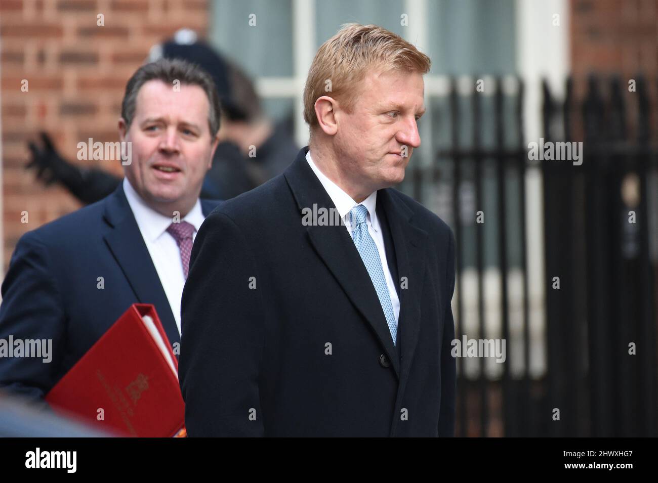 London, UK. 8th Mar, 2022. Oliver Dowden Conservative Party Co-Chairman ...