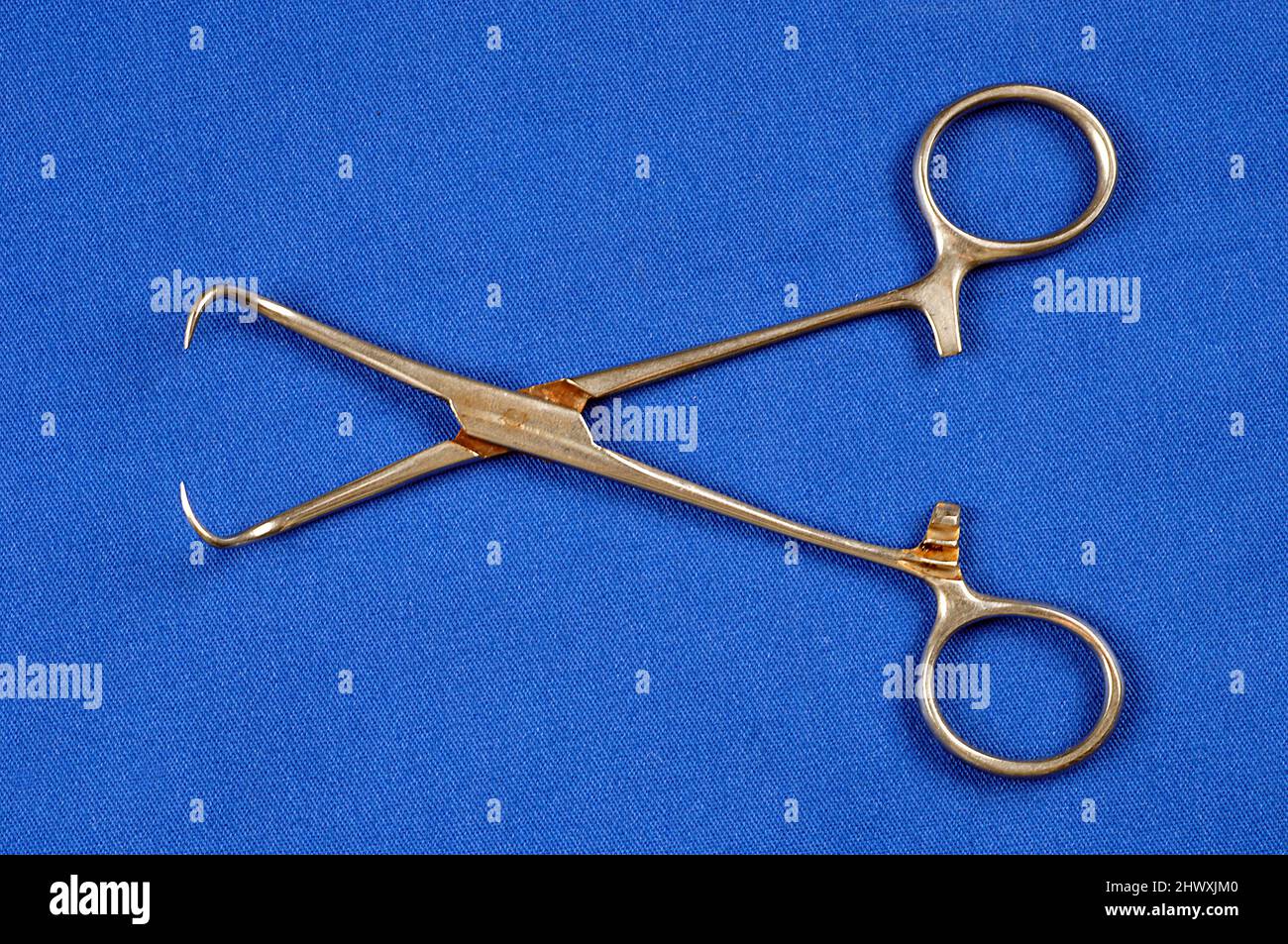 Towel forceps, These are used to secure surgical drapes during an ...