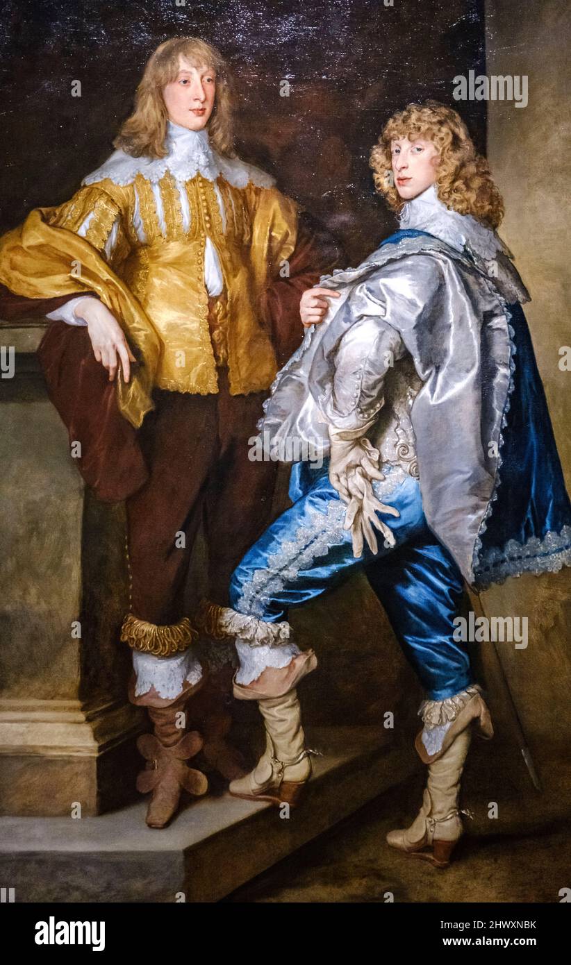 Lord John Stuart and his brother Lord Bernard Stuart Anthony van Dyck ...