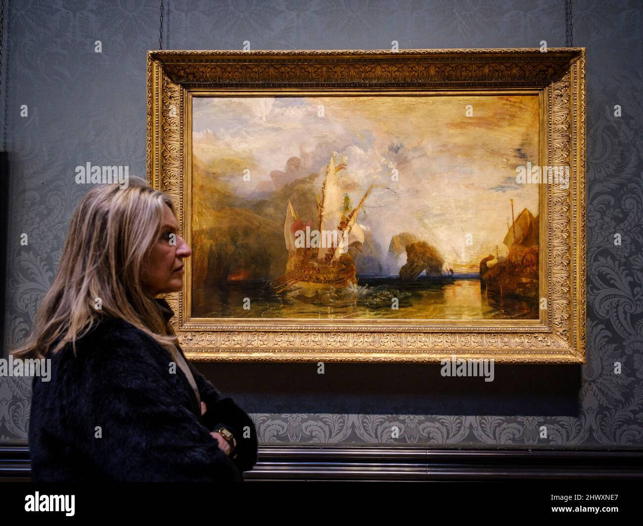 Ulysses deriding Polyphemus - Homer's Odyssey, Joseph Mallord William ...