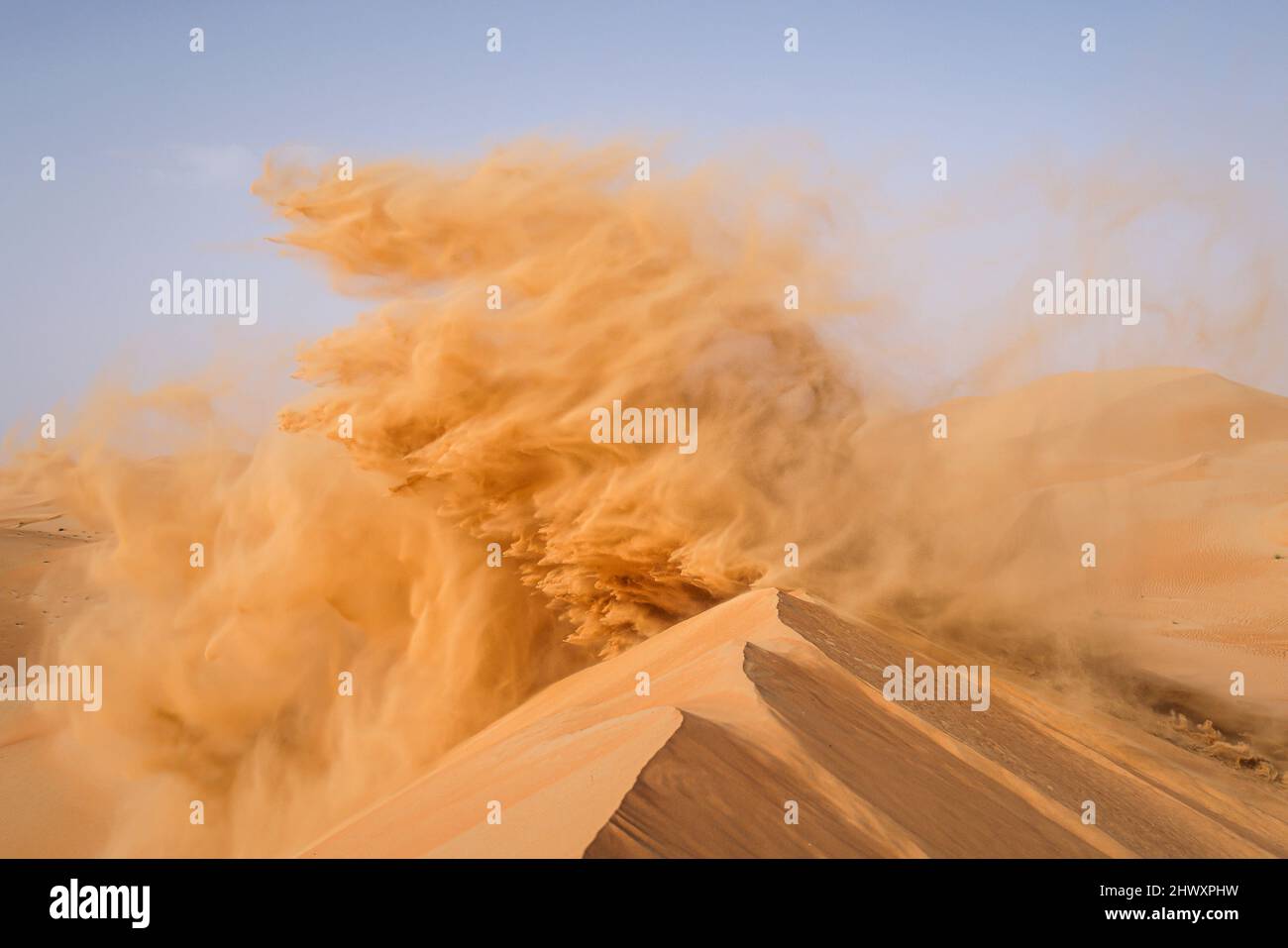 Sand waves, W2RC during the Stage 3 of the Abu Dhabi Desert Challenge ...