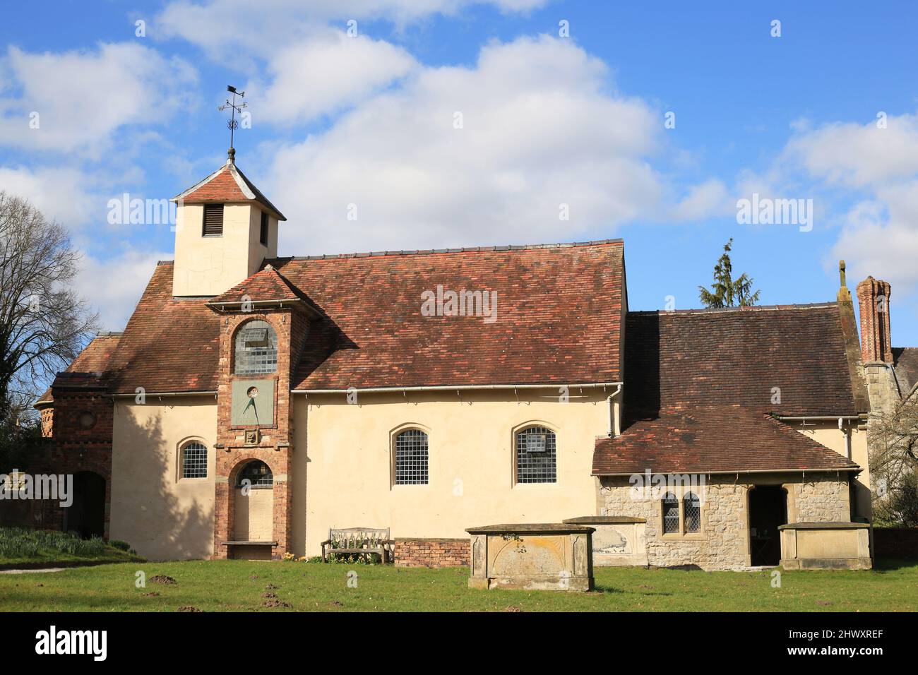 St Bartholomew's church in the grounds of Benthall hall, Broseley ...