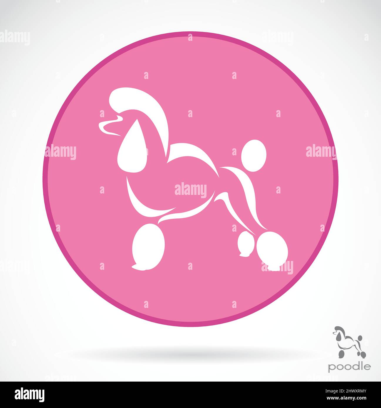 Two dogs long Stock Vector Images - Alamy