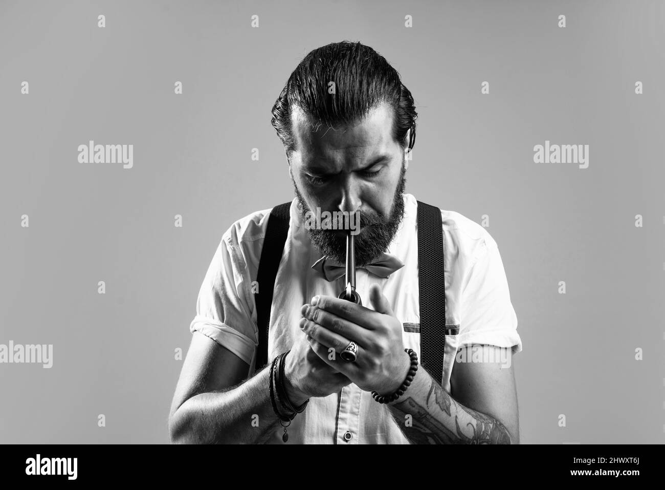 Old party goer Black and White Stock Photos & Images - Alamy