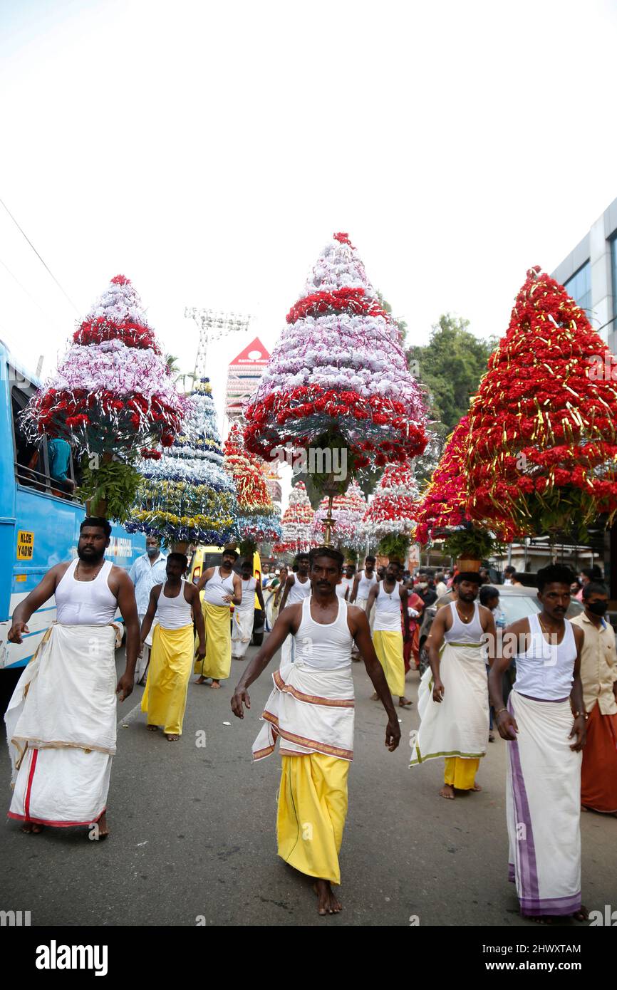 Chettikulangara Bharani is a spectacular festivals celebrated at ...