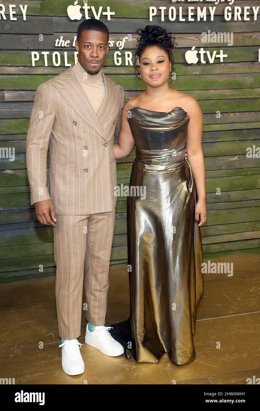 Los Angeles, Ca. 7th Mar, 2022. Patrick Walker, Dominique Fishback, at ...