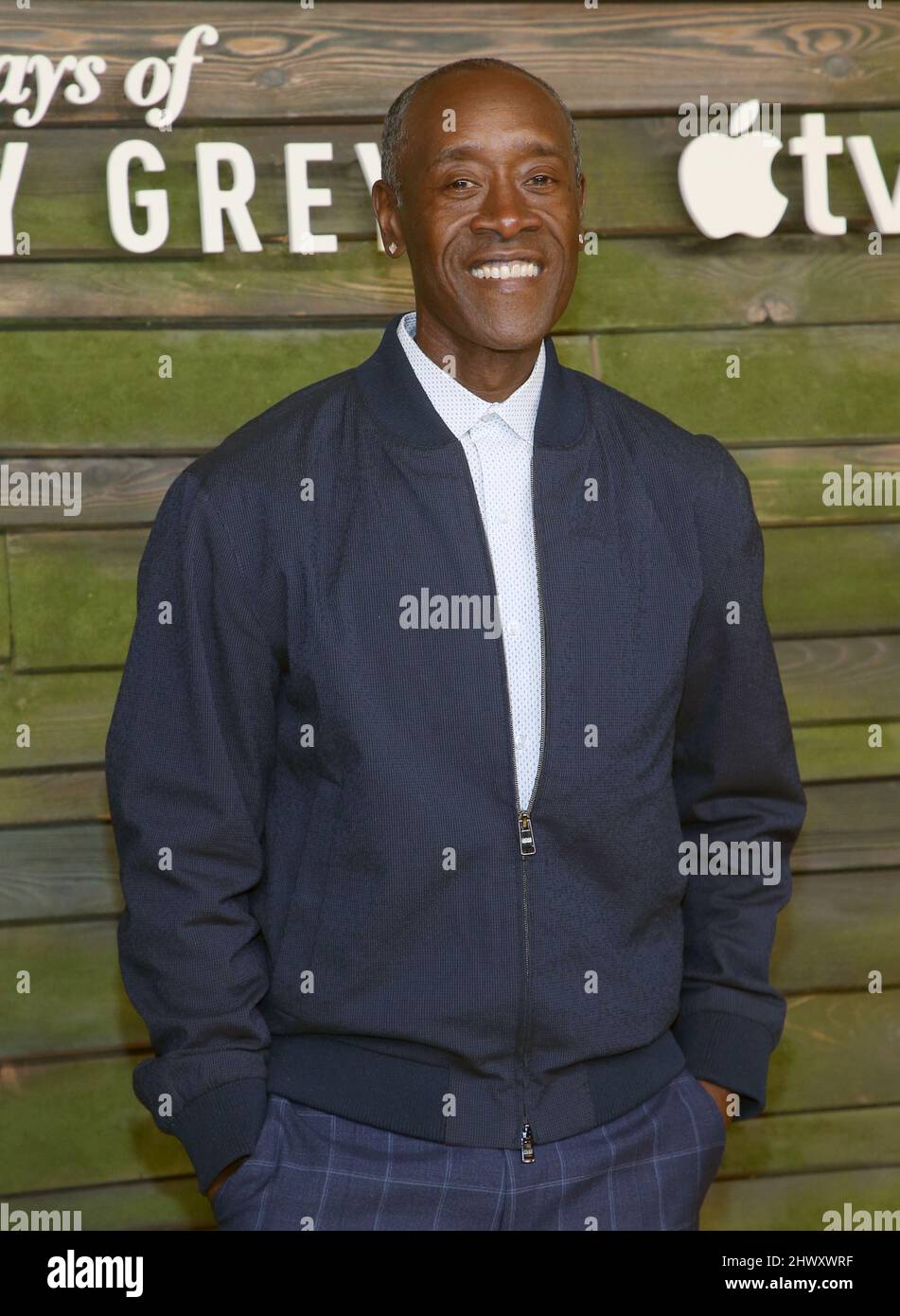 Los Angeles, Ca. 7th Mar, 2022. Don Cheadle, at the Apple TV premiere ...