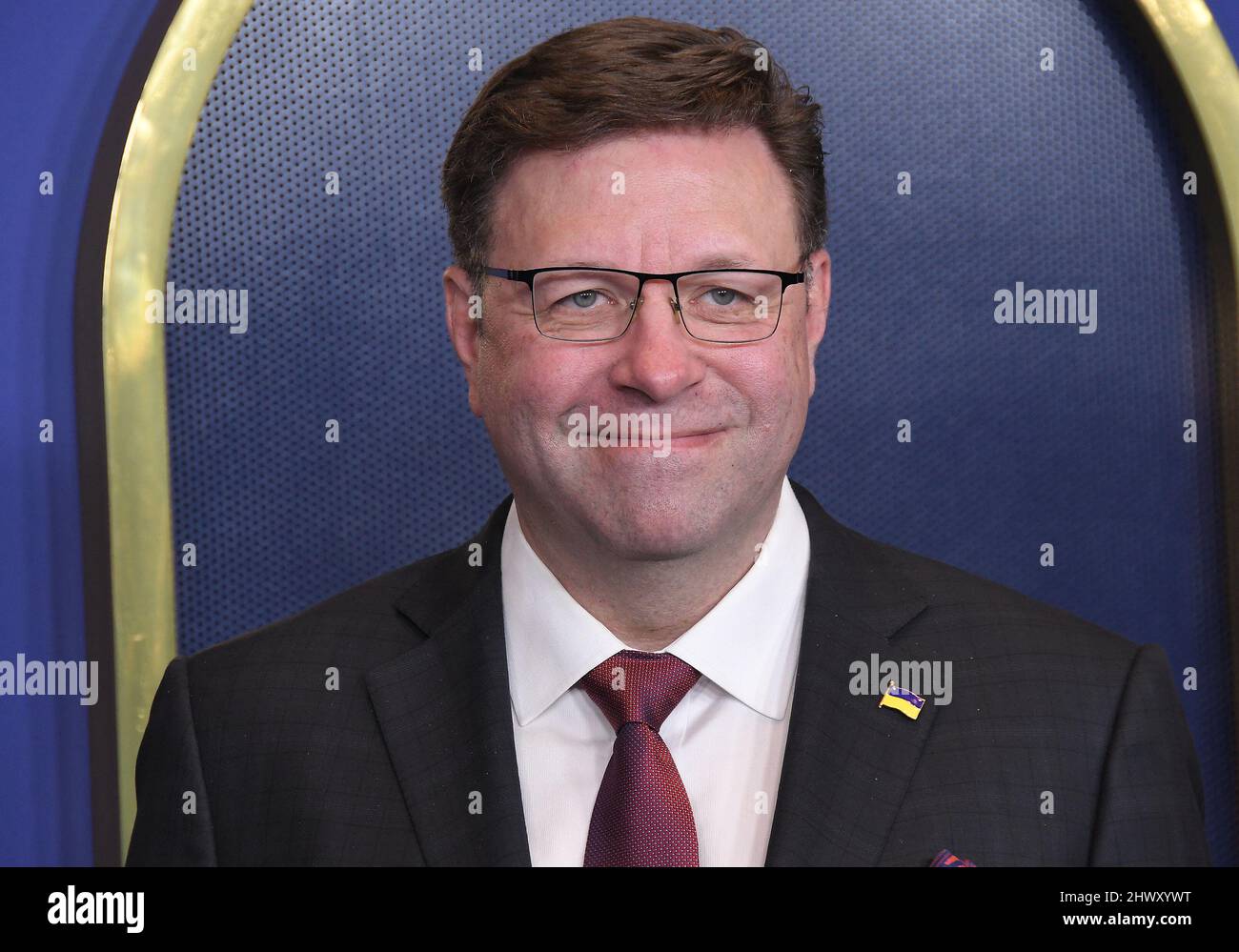 Los Angeles, USA, March 7, 2022. Ron Bartlett arrives at the 94th ...