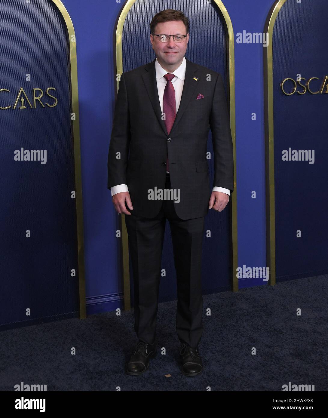 Los Angeles, USA, March 7, 2022. Ron Bartlett arrives at the 94th ...