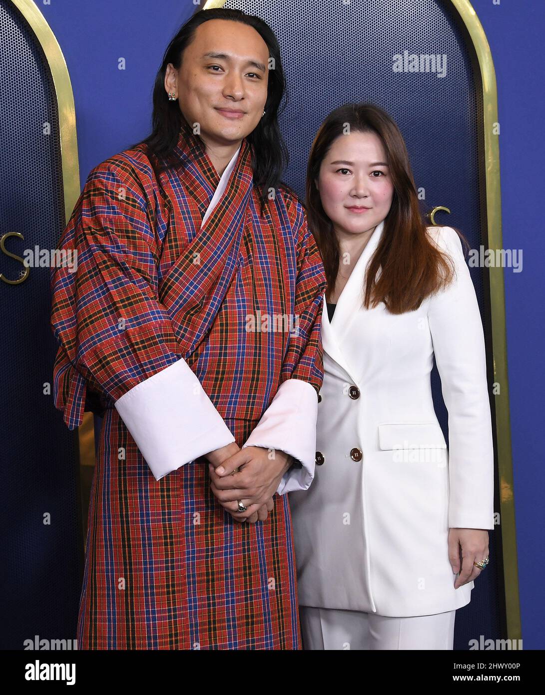 Los Angeles, USA. 07th Mar, 2022. (L-R) Pawo Choyning Dorji and ...
