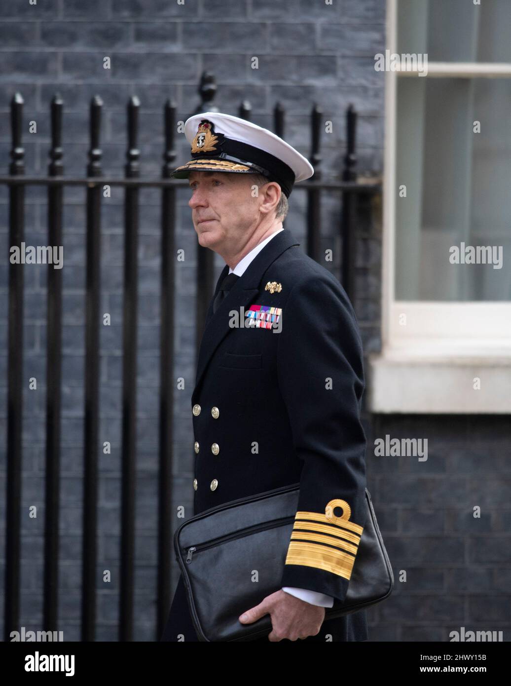 Downing Street, London, UK. 8 March 2022. Chief of the Defence Staff ...