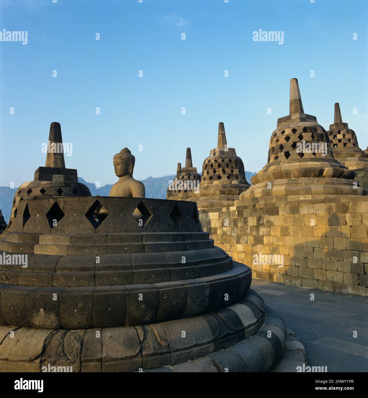 Borobudur Temple, Magelang, Java, Indonesia Stock Photo - Alamy