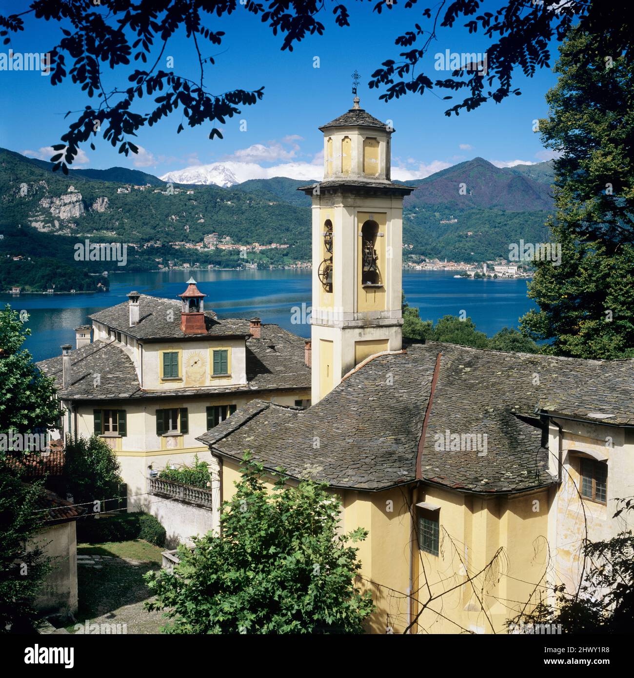 Orta lake view hi-res stock photography and images - Alamy