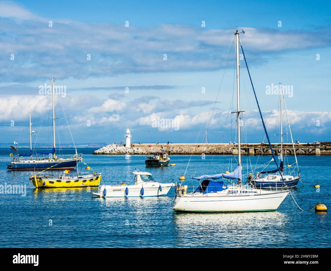 Brixham trawler anchor hi-res stock photography and images - Alamy