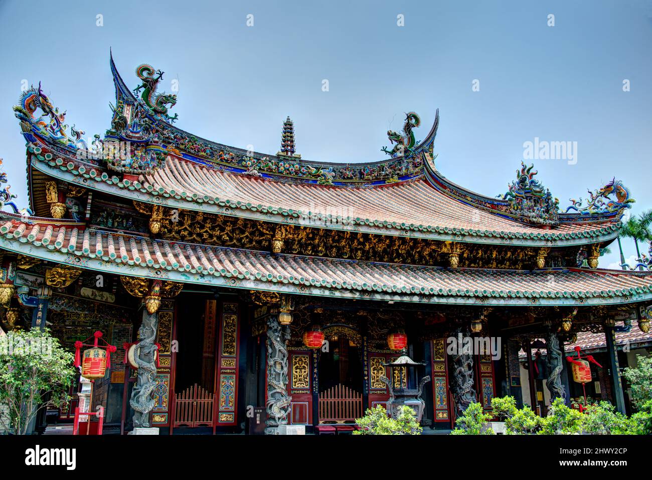 Dalongdong Baoan Temple, Taipei,Taiwan Stock Photo - Alamy