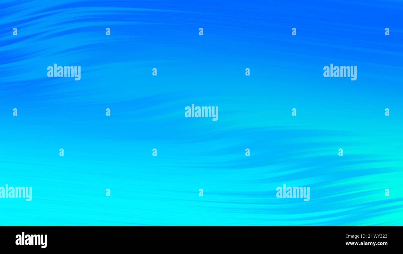 Calm blue abstract background. Liquid flowing paint in gradient blue ...