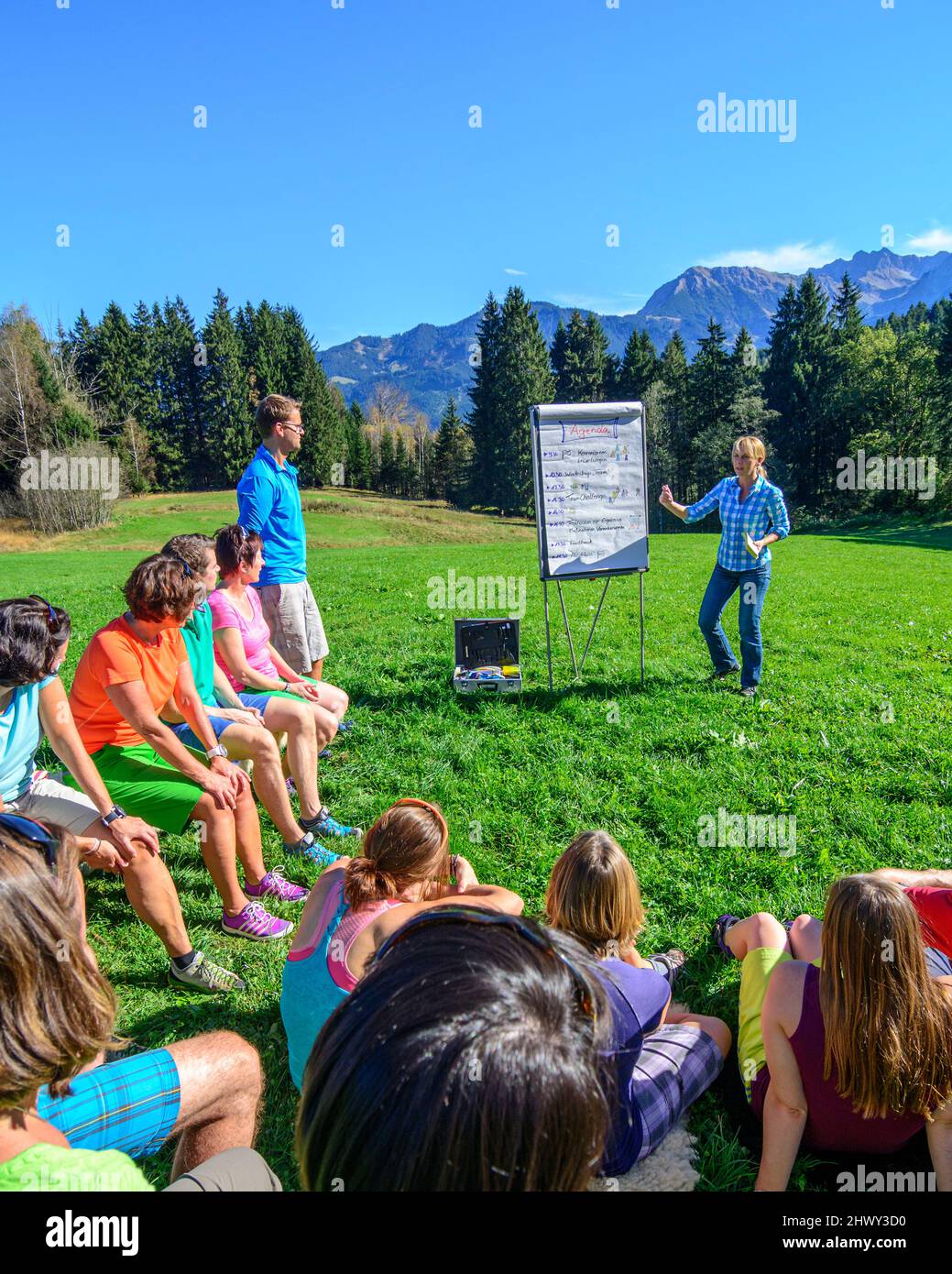 Team instructor hi-res stock photography and images - Alamy
