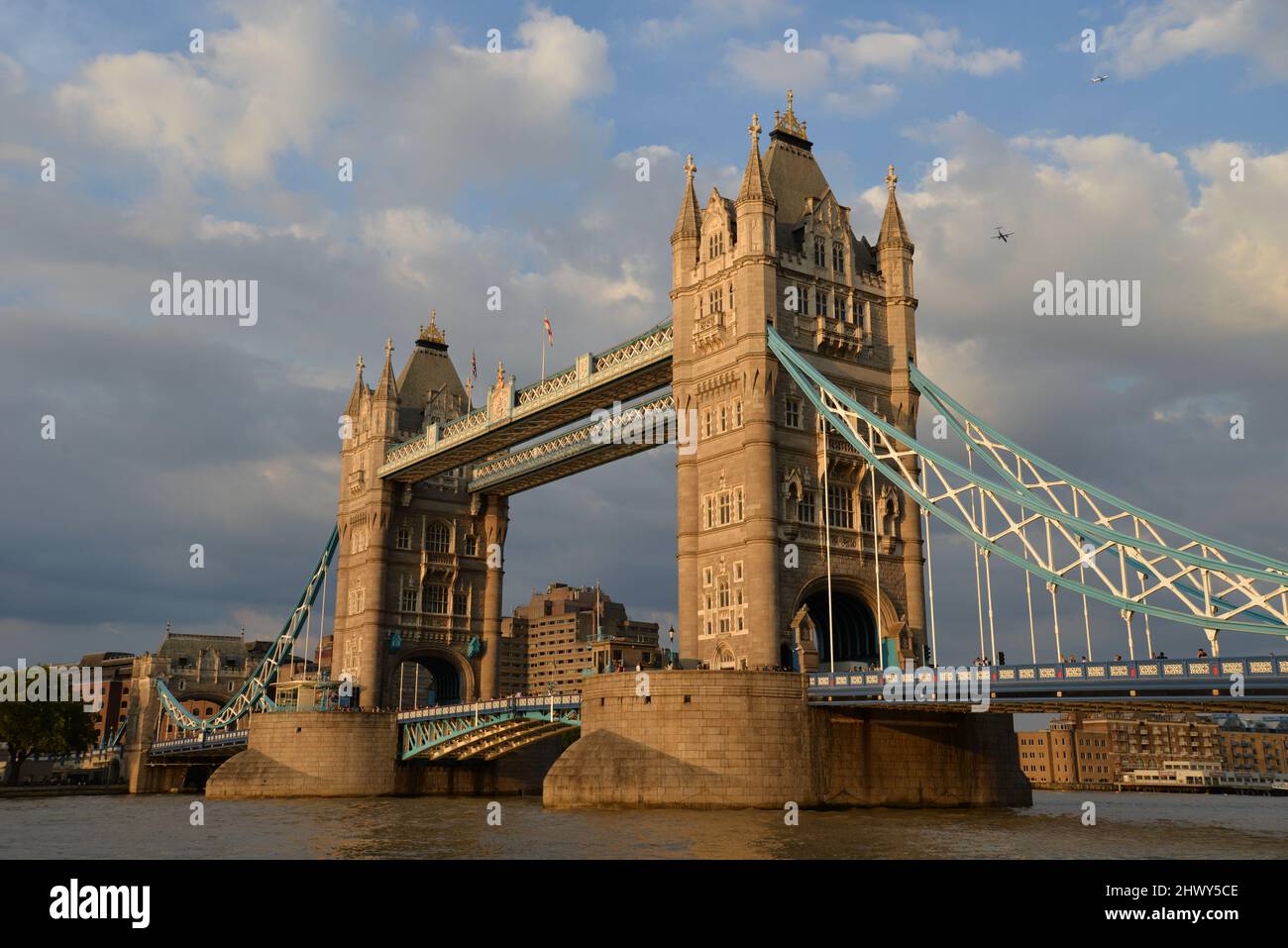 The view of London bridge Stock Photo - Alamy
