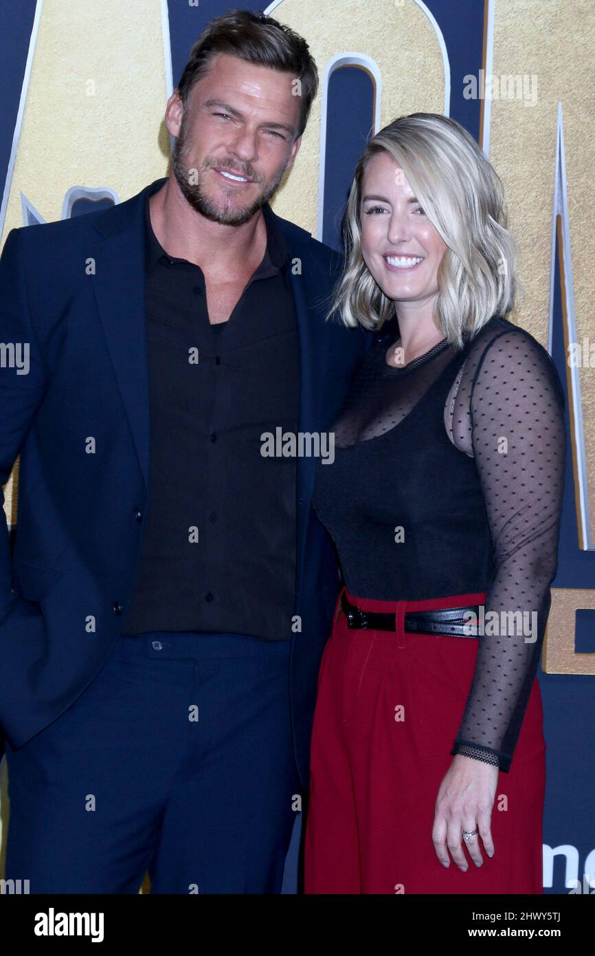 LAS VEGAS - MAR 7: Alan Ritchson, Catherine Ritchson at the 2022 ...