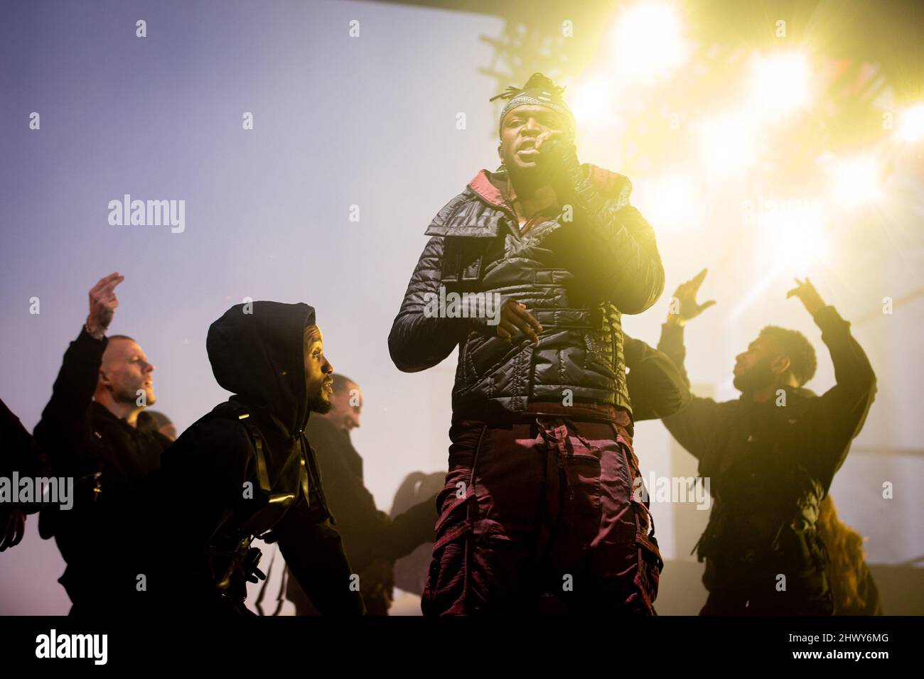 London, UK - February 25th, 2022: KSI performs on stage at Wembley ...
