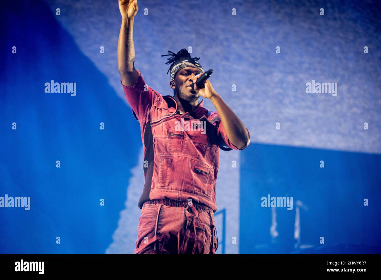 London, UK - February 25th, 2022: KSI performs on stage at Wembley ...