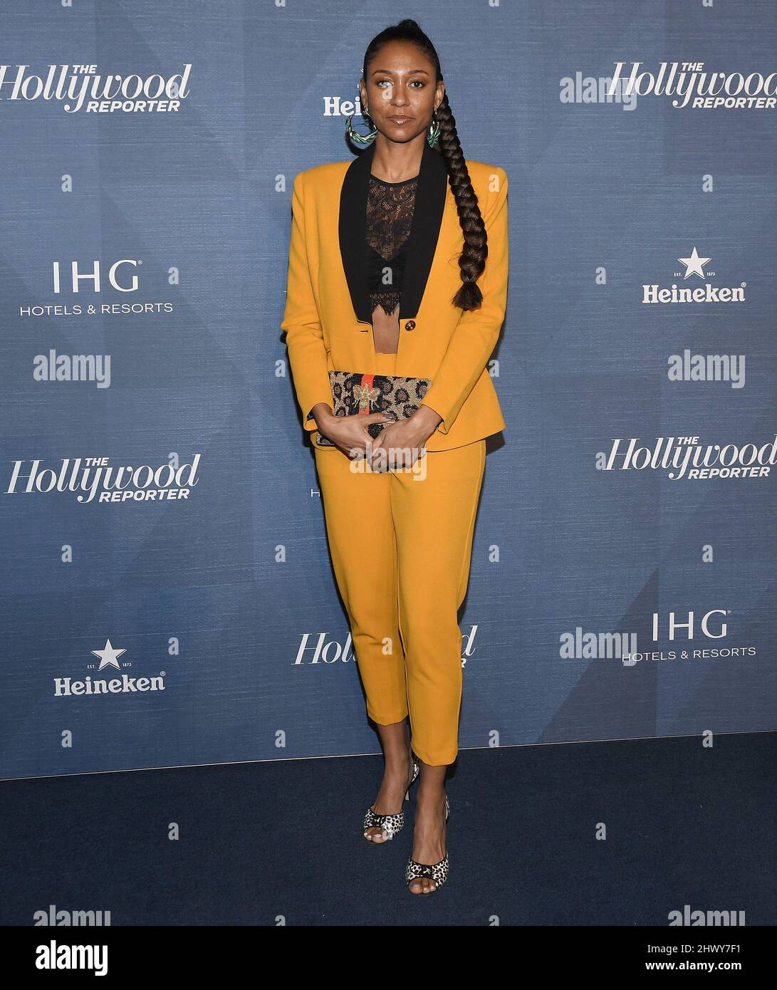 Traci Curry arrives at The Hollywood Reporter's Oscar Nominees Night ...