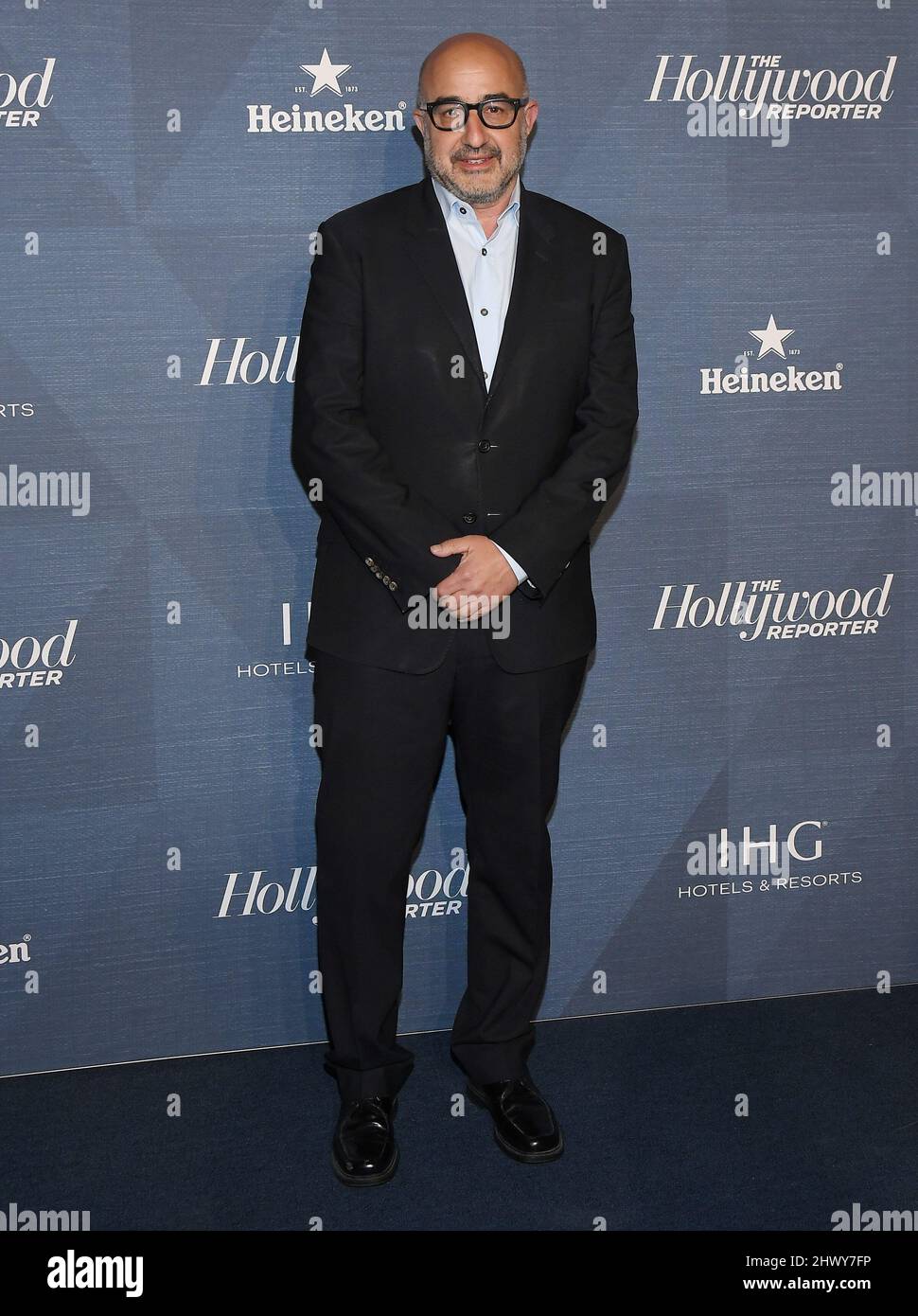 David Dinerstein arrives at The Hollywood Reporter's Oscar Nominees ...