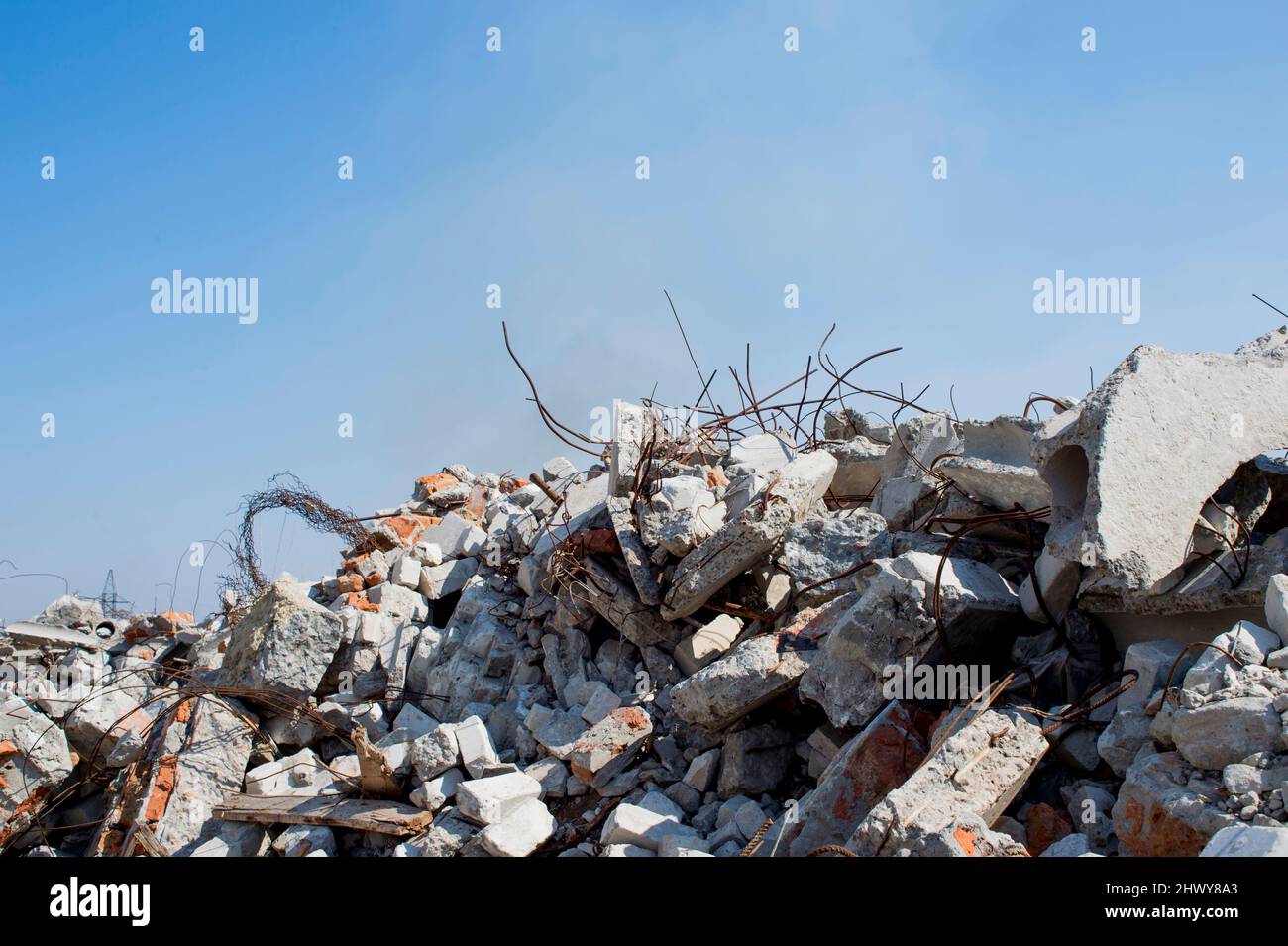Rebar Sticking Out Of Concrete