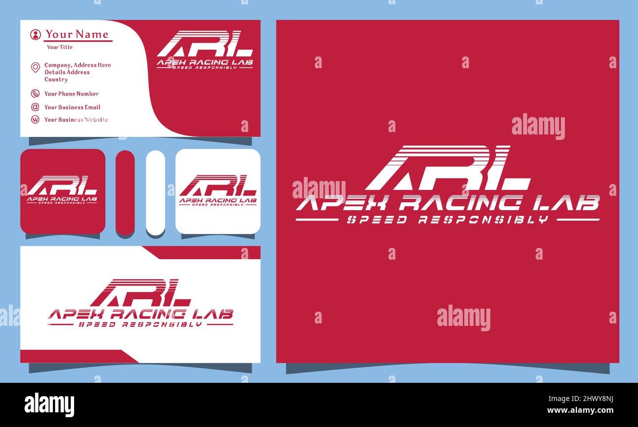 Auto speed letter logo Stock Vector Images - Alamy