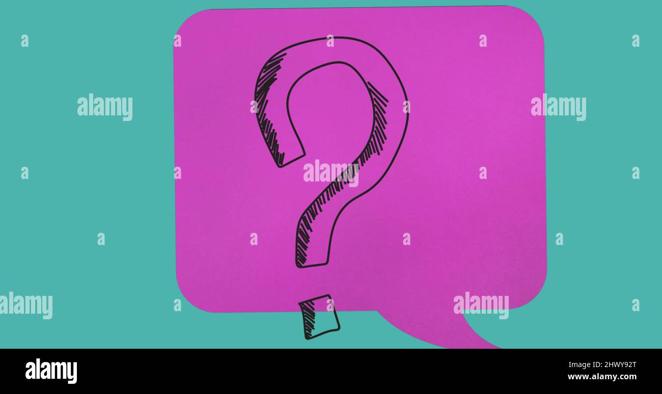 Comic question mark hi-res stock photography and images - Alamy