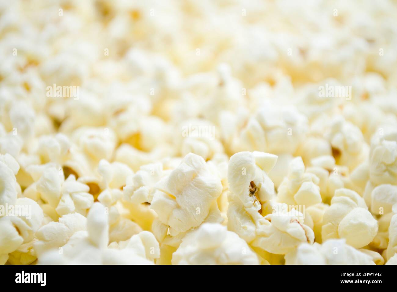 popcorn texture at close up Stock Photo - Alamy