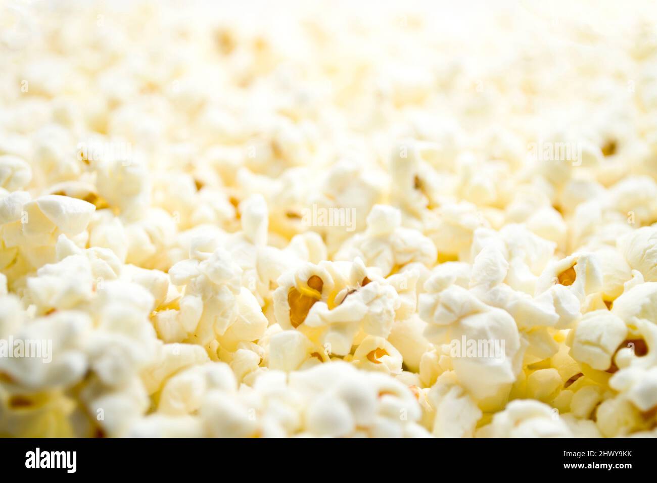 popcorn texture at close up Stock Photo - Alamy