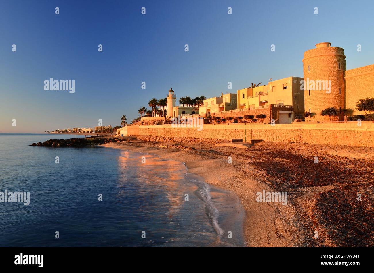 Roquetas de mar castillo de santa ana hi-res stock photography and ...